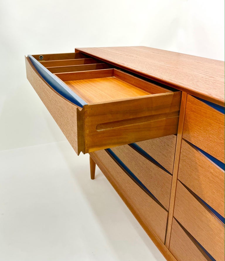 Arne Vodder for Sibast Mobler Eight-Drawer 'Triennale' Dresser, circa ...