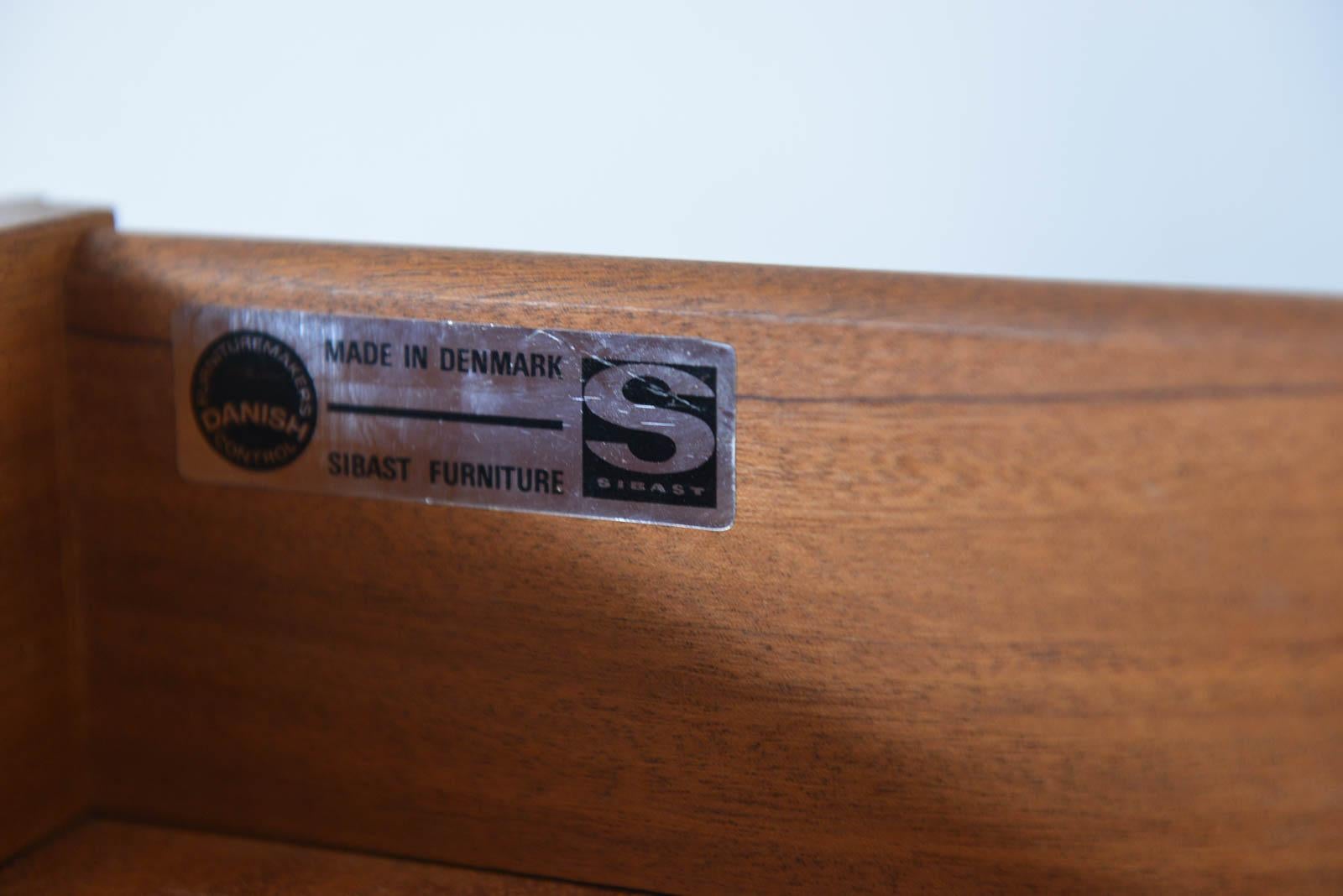Arne Vodder for Sibast Teak Model 29 Credenza, circa 1960 at 1stDibs