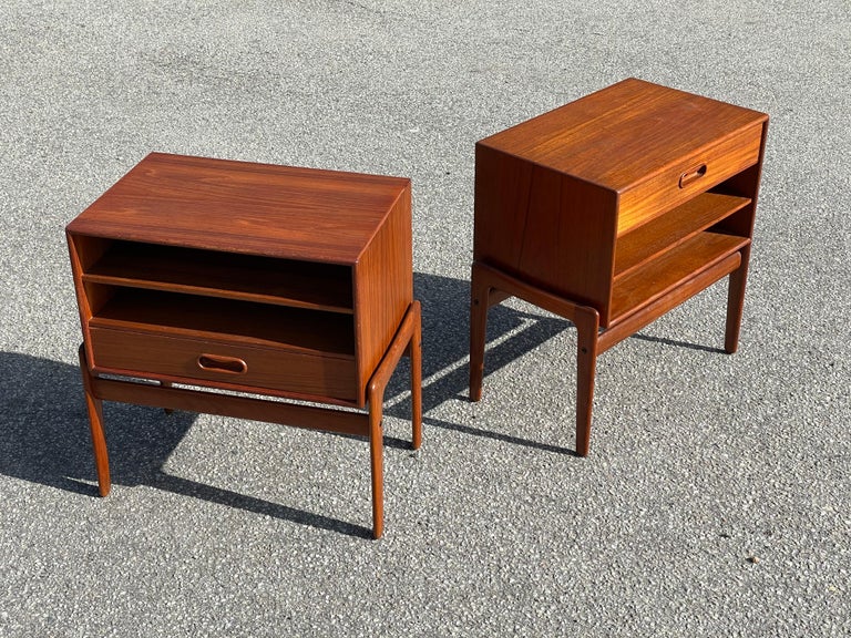 Arne Vodder Nightstands from the 1960s at 1stDibs