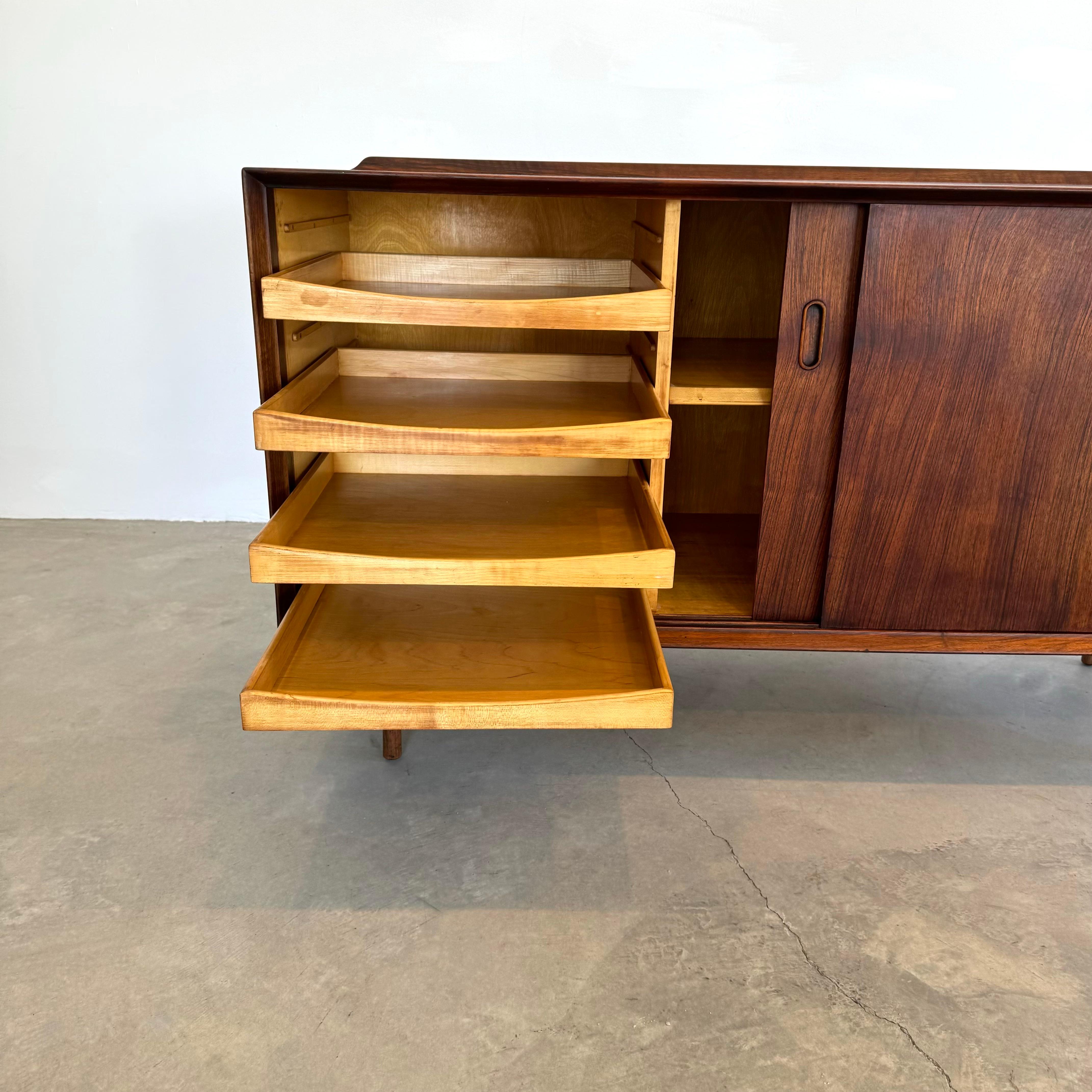 Arne Vodder Rosewood Sideboard for George Tanier, Denmark 1960s For ...