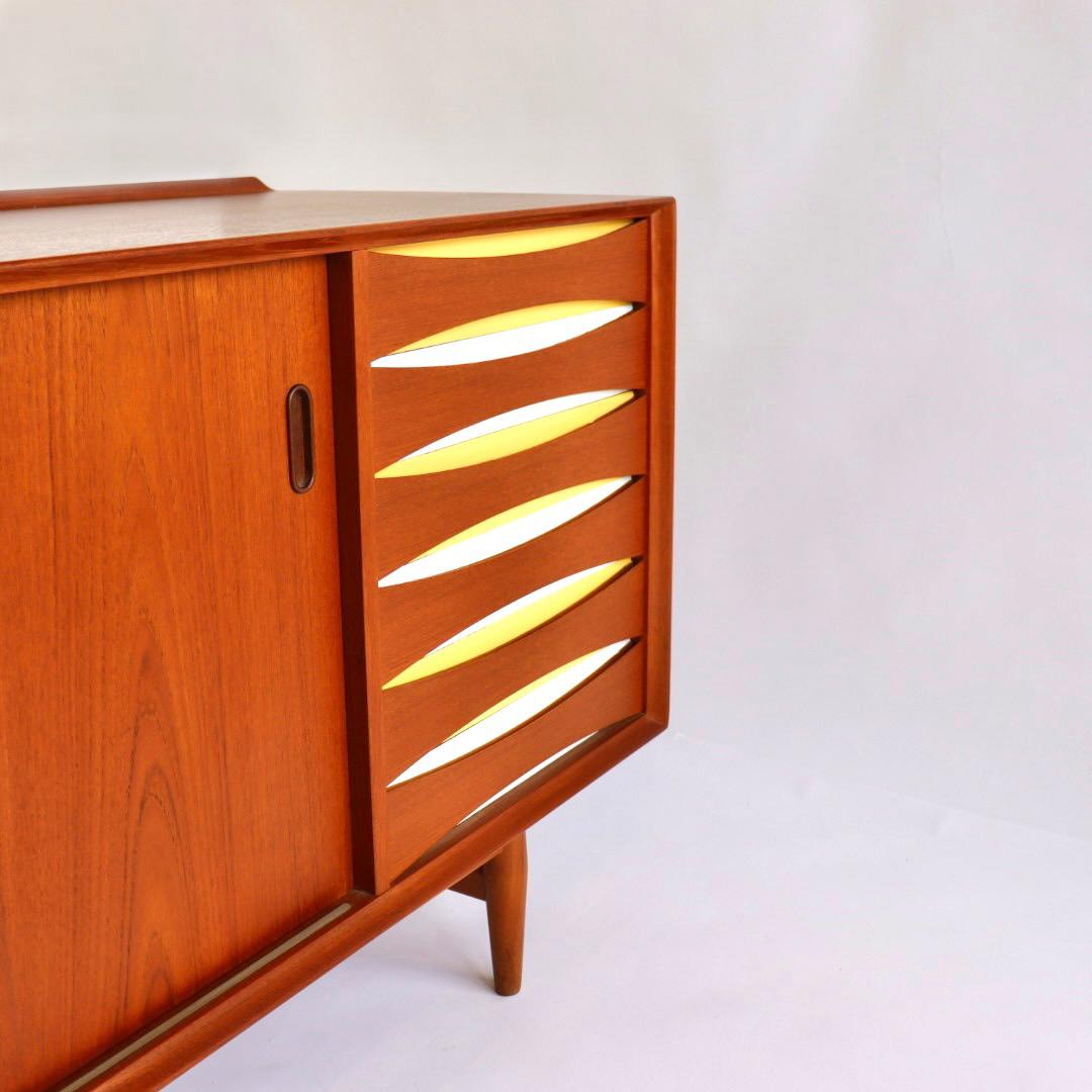 Arne Vodder Teak Credenza Model 29 for Sibast at 1stDibs
