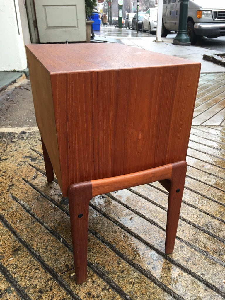 Arne Vodder Teak Nightstand for Vamo Sonderborg at 1stDibs | arne ...
