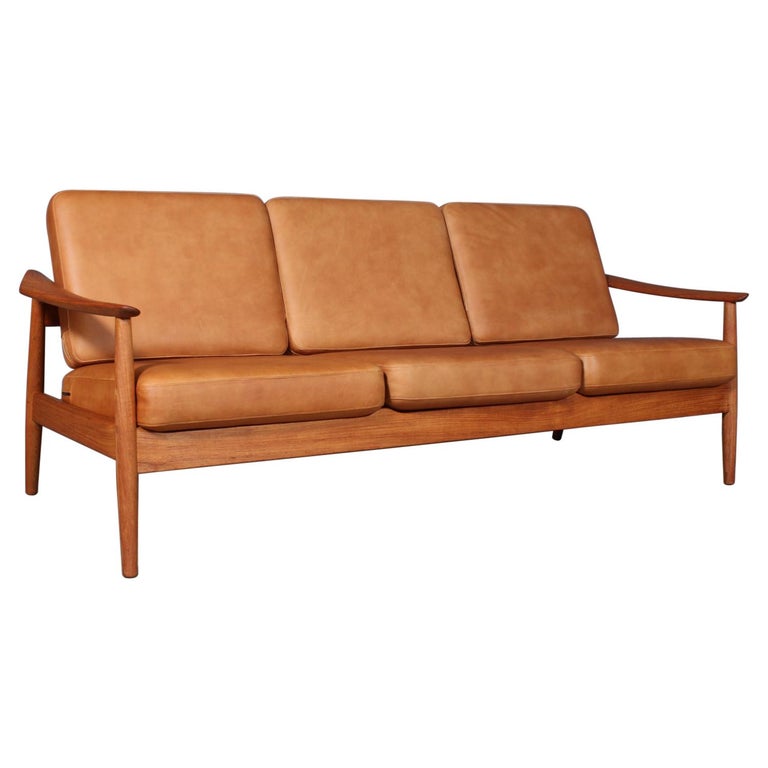 Arne Vodder, Three-Seat Sofa at 1stDibs