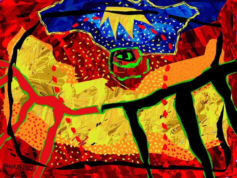 Arno Hoth - Escape, Arno Hoth, digital print on fine art paper For Sale ...