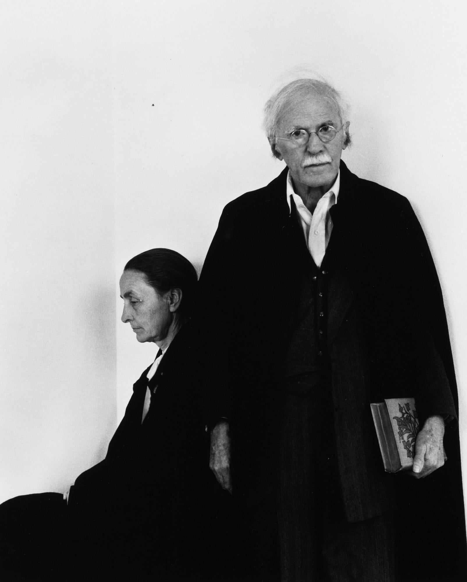 Arnold Newman - Alfred Stieglitz and Georgia O'Keeffe, An American ...