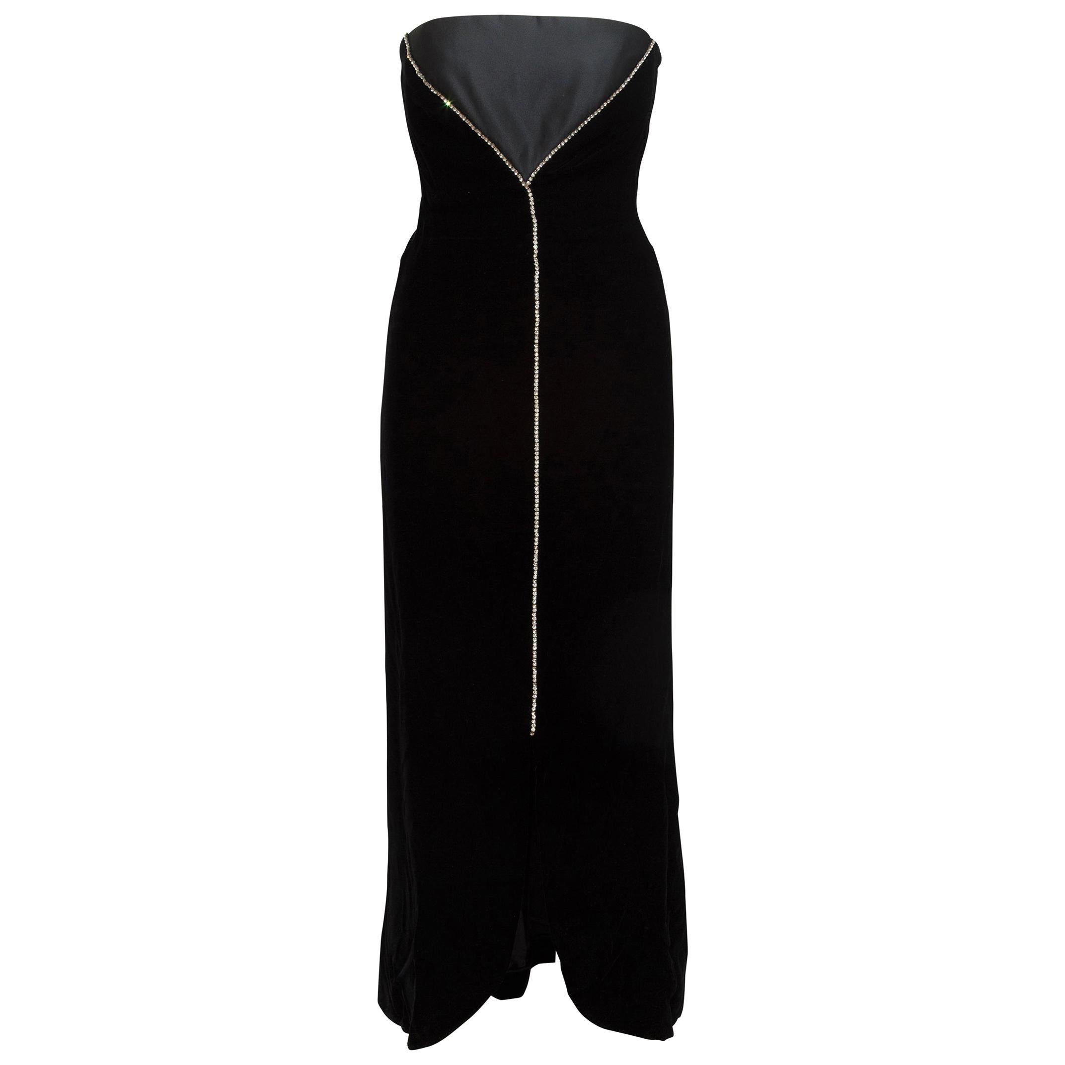 ARNOLD SCAASI Navy Metallic Lace Cocktail Dress Size 8-10 For Sale at ...