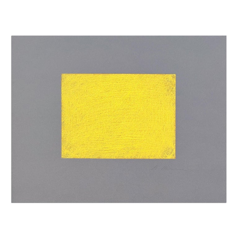 Arnulf Rainer - Arnulf Rainer, Gelbes Meer - 1997, Signed Etching ...