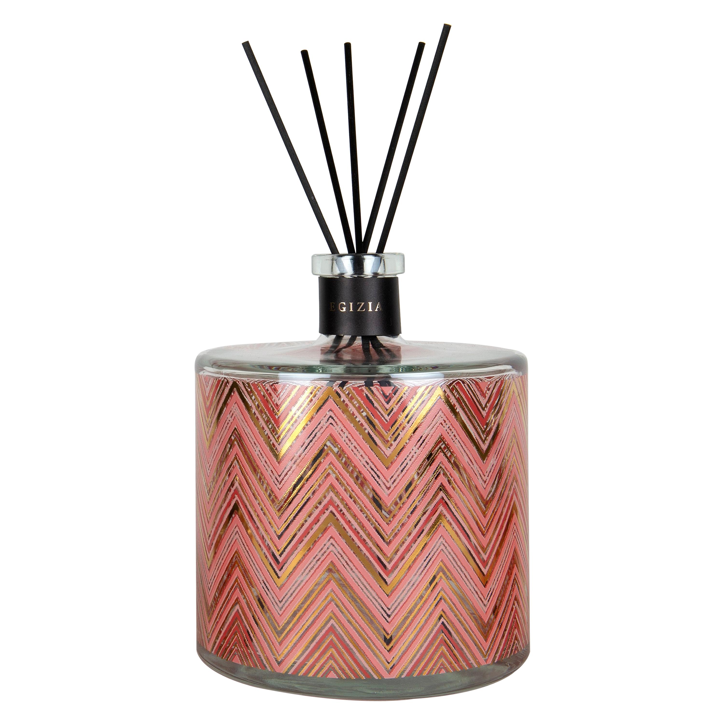 Aroma Diffuser Handmade in Italy Decorated with 24-Karat Gold and Pink ...