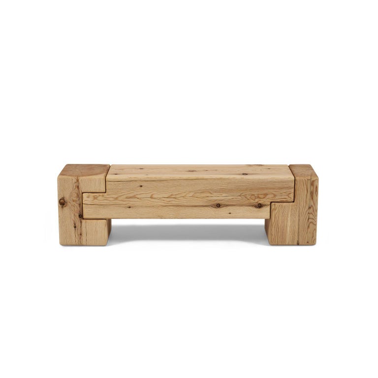Aromatique Cedre Monoblock Bench by Contemporary Ecowood For Sale at ...