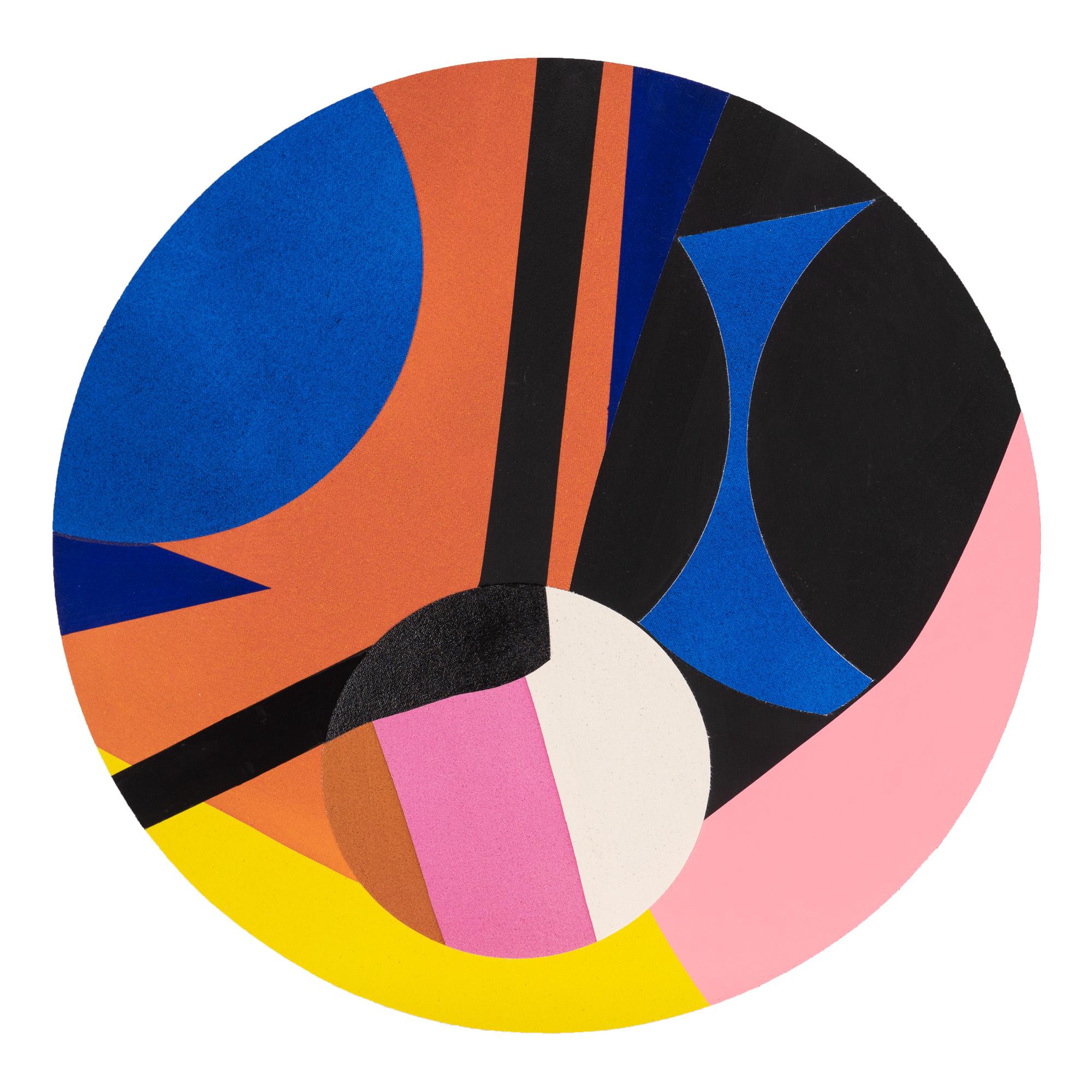 Aron Hill - Two Shapes with Three Lines : Black and White Series at 1stDibs