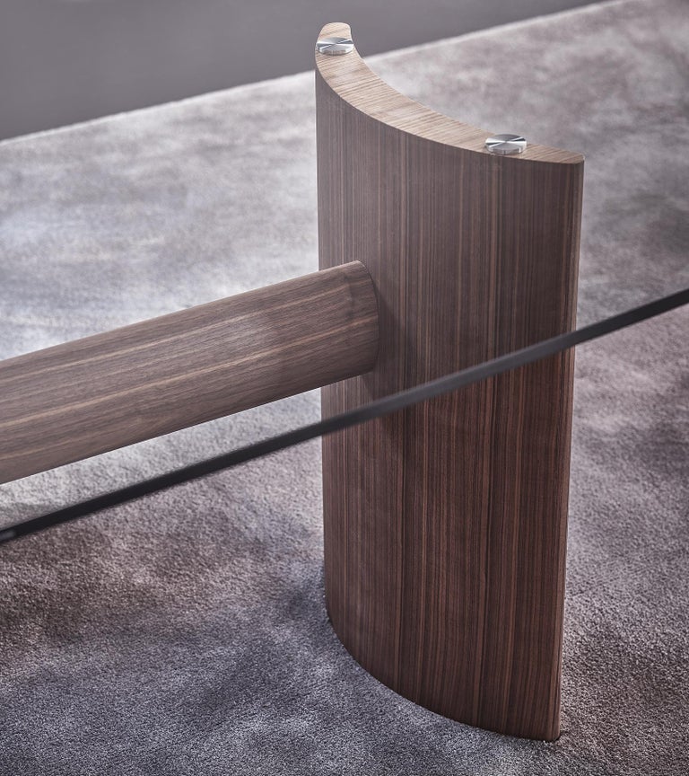 Around Walnut Dining Table For Sale at 1stDibs