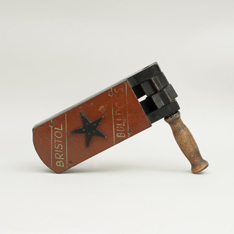 ARP W. Clements and Son Gas Rattle, Speedway, Football Rattle at 1stDibs