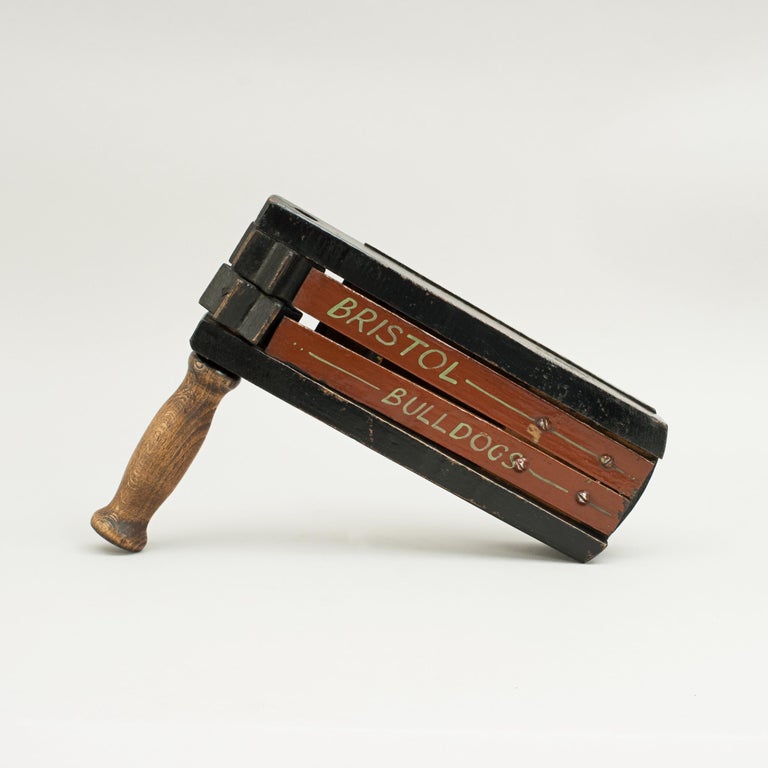 ARP W. Clements and Son Gas Rattle, Speedway, Football Rattle at 1stDibs