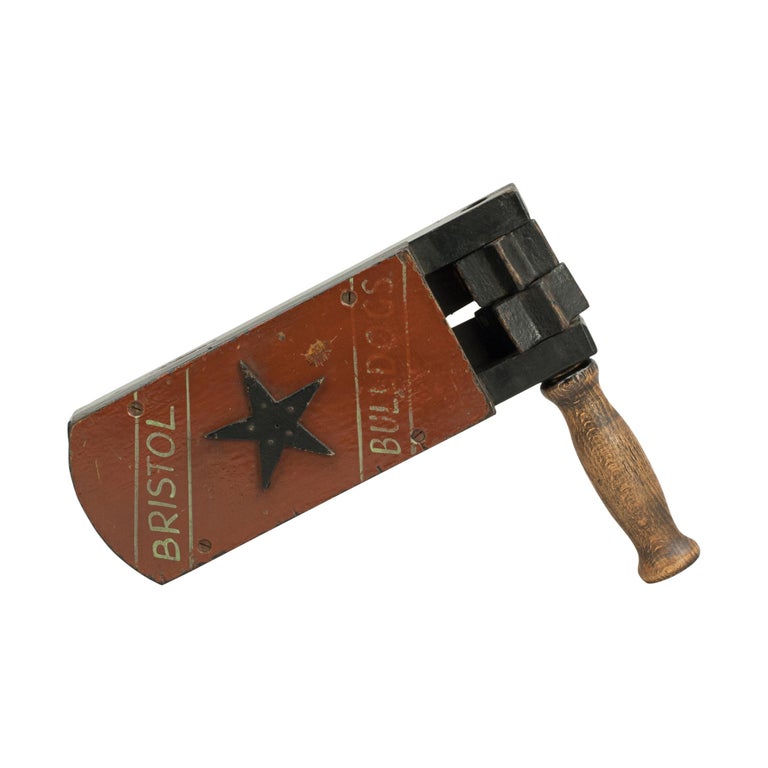 ARP W. Clements and Son Gas Rattle, Speedway, Football Rattle at 1stDibs