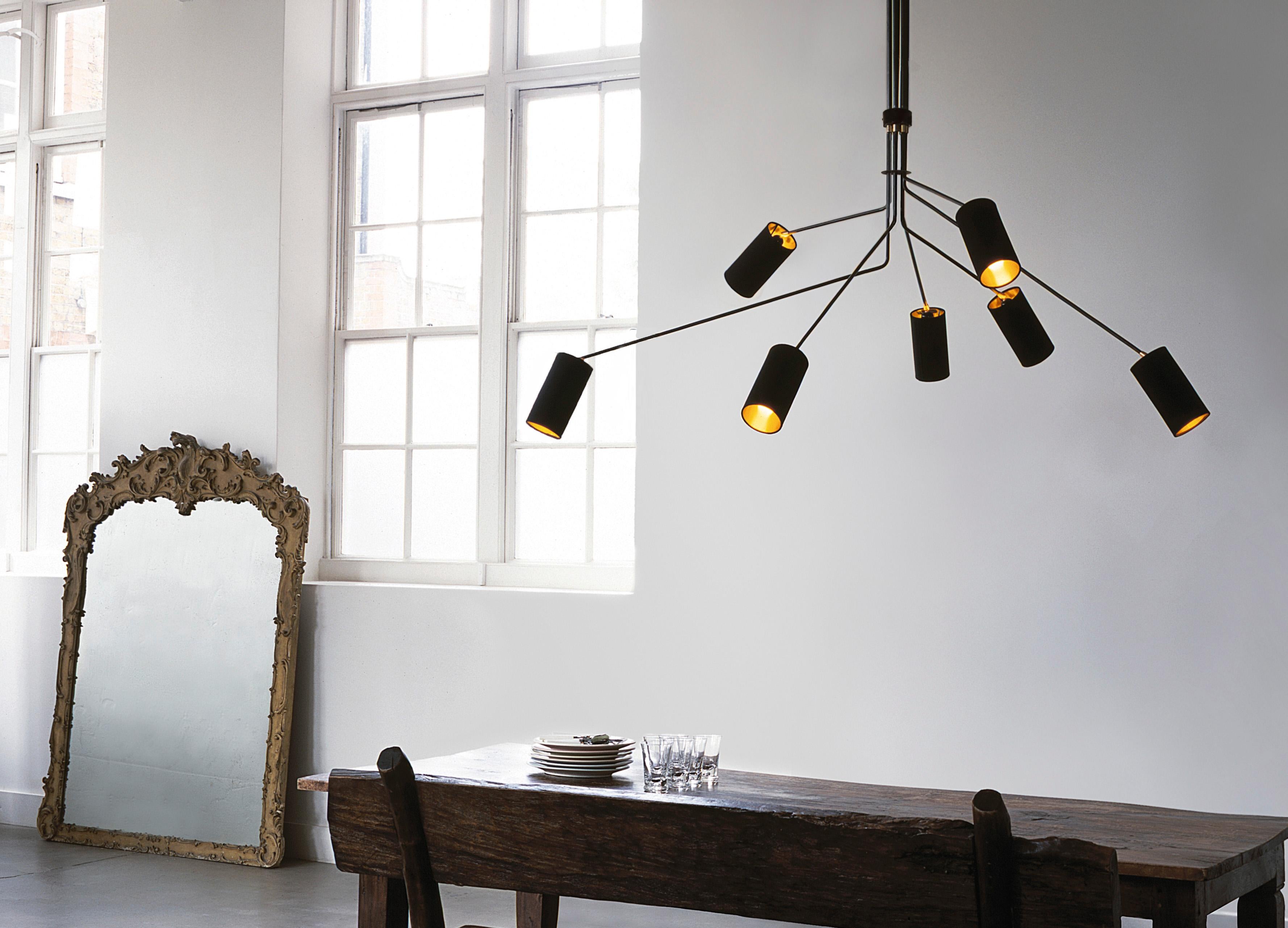 Array Cotton Pendant Light by CTO Lighting For Sale at 1stDibs