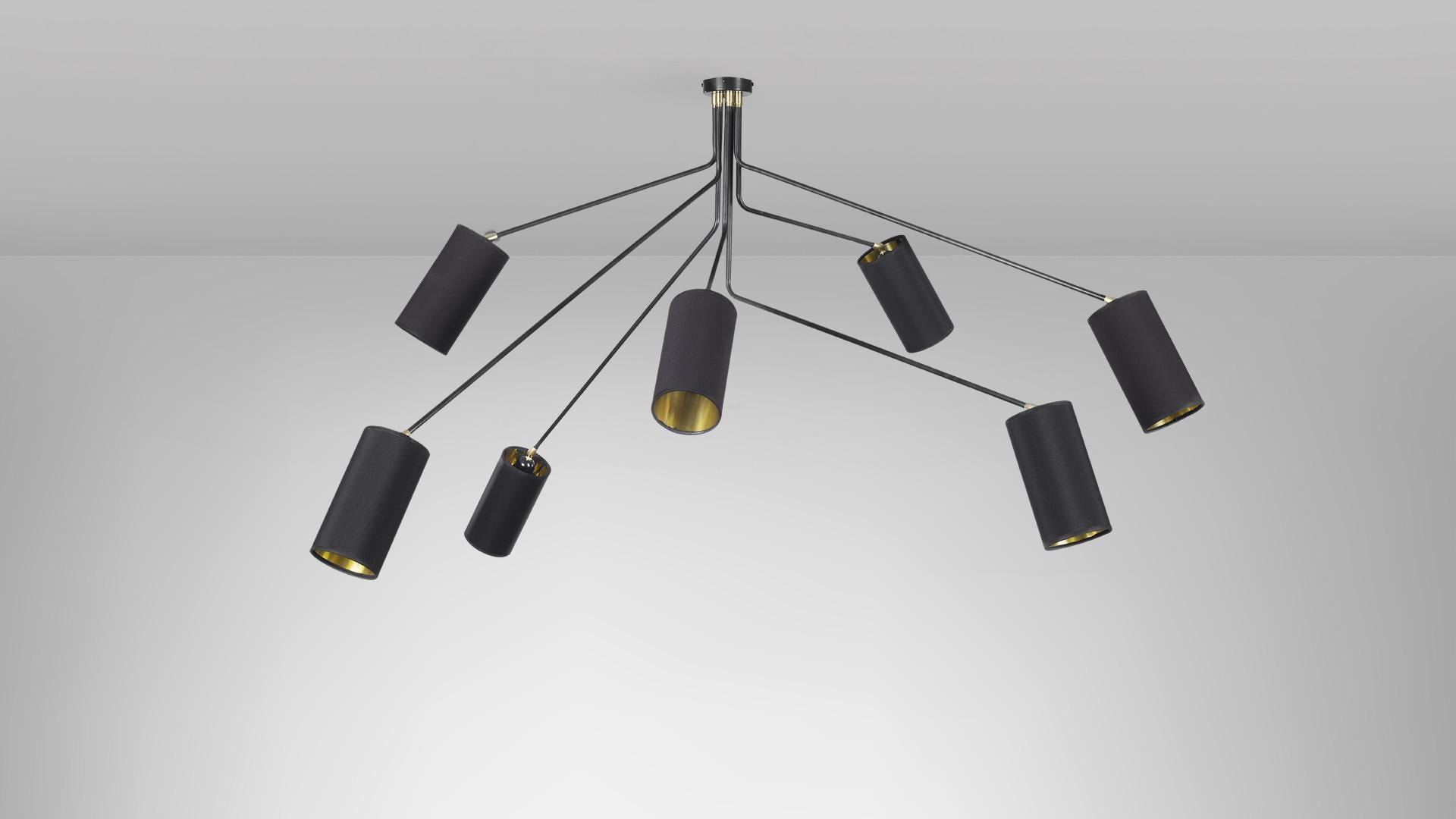 Array Cotton Pendant Light by CTO Lighting For Sale at 1stDibs
