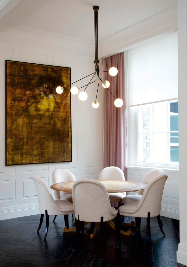 Array Single Opal Wall Lamp by CTO Lighting For Sale at 1stDibs