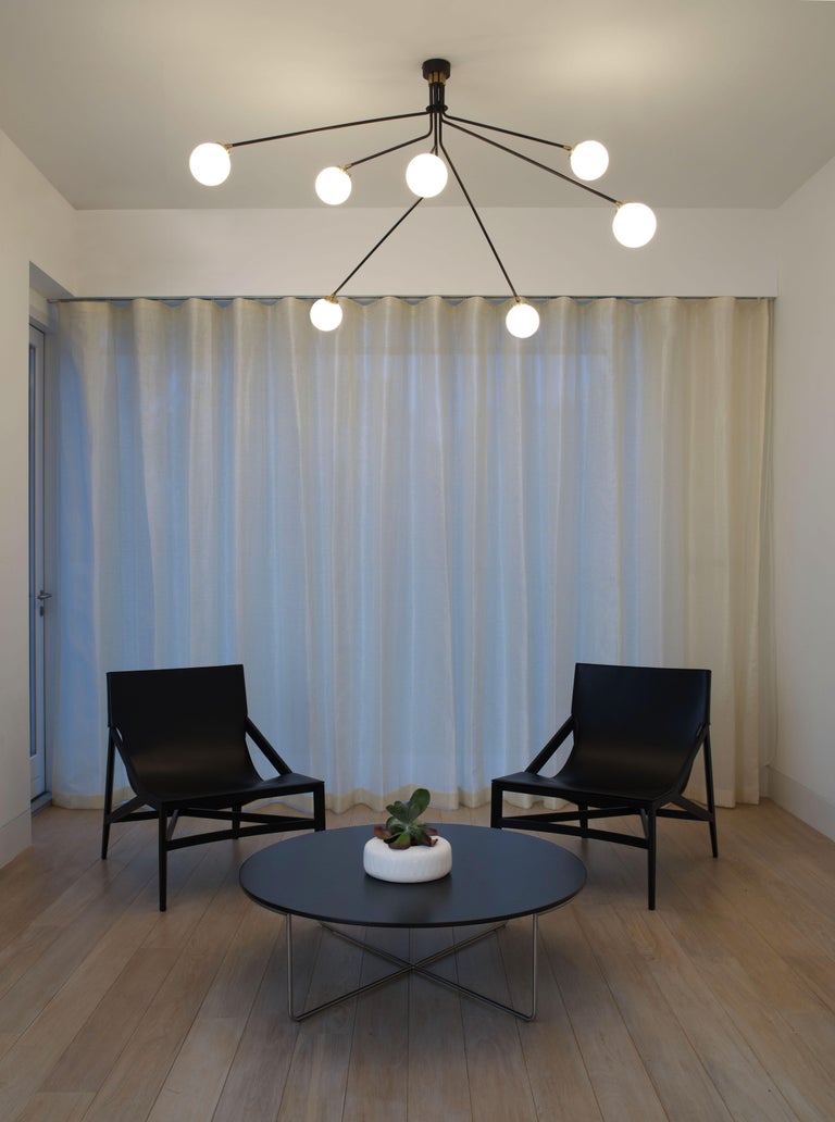 Array Twin Opal Table Lamp by CTO Lighting For Sale at 1stDibs