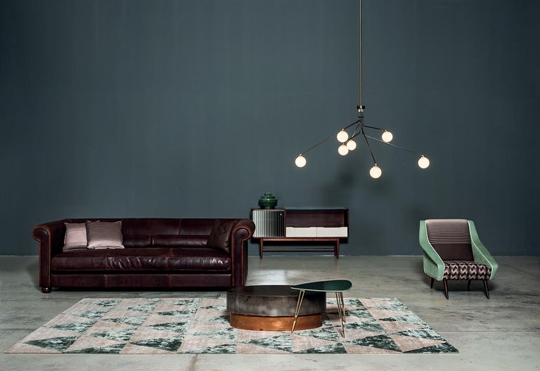 Array Twin Opal Wall Lamp by CTO Lighting For Sale at 1stDibs