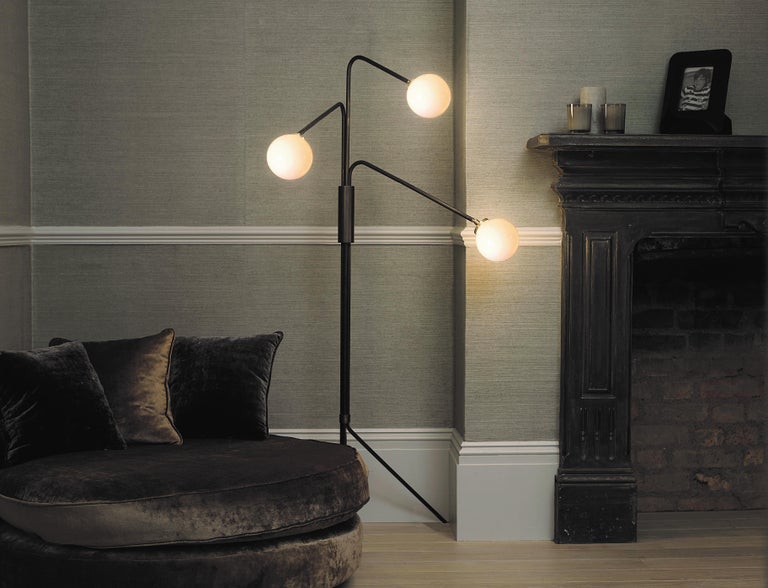Array Twin Opal Wall Lamp by CTO Lighting For Sale at 1stDibs