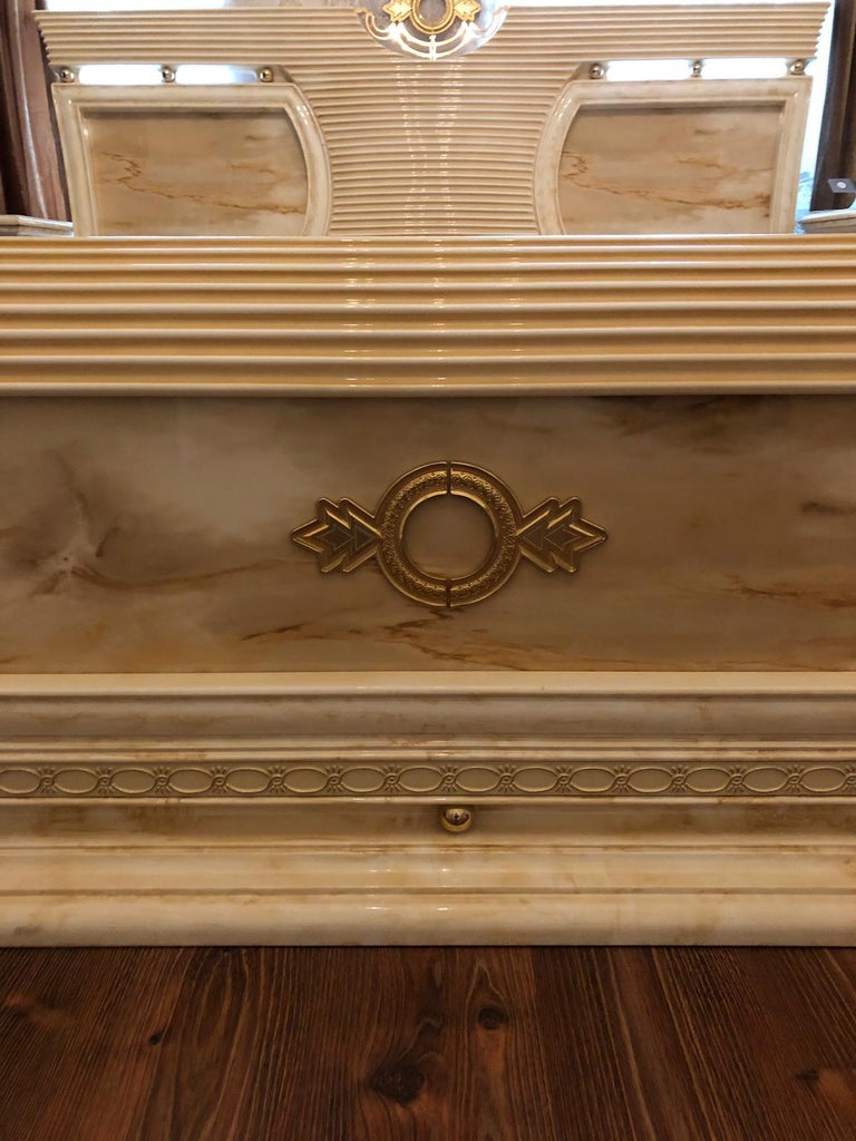 Arredo Classic Bed with 2 Night Tables For Sale at 1stDibs | arredo ...