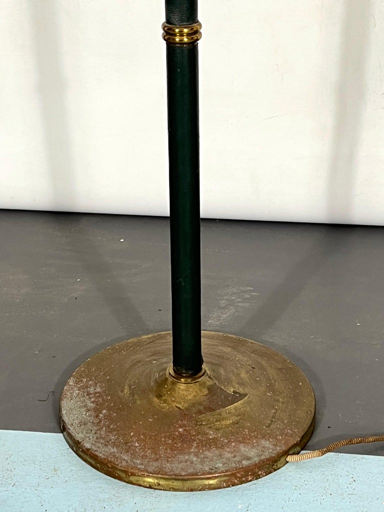 Arredoluce Monza, Vintage Brass and Leather Floor Lamp, 40s For Sale at ...
