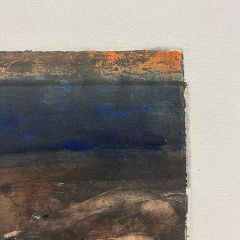 Art by Gina Kail June 1998 Monoprint Abstract Landscape 1 For Sale at ...