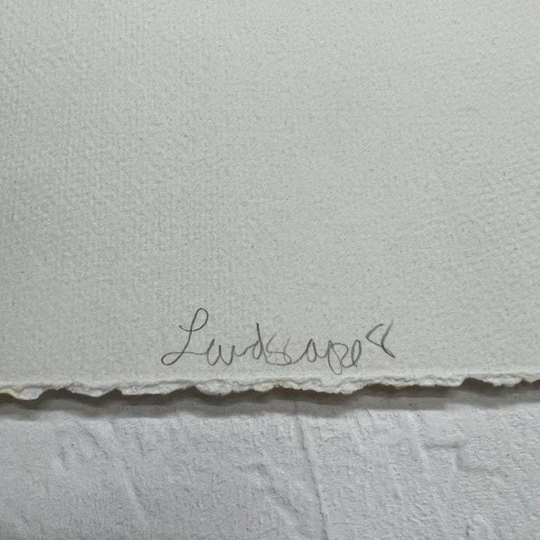 Art by Gina Kail Monoprint June 1998 Abstract Landscape 8 For Sale at ...