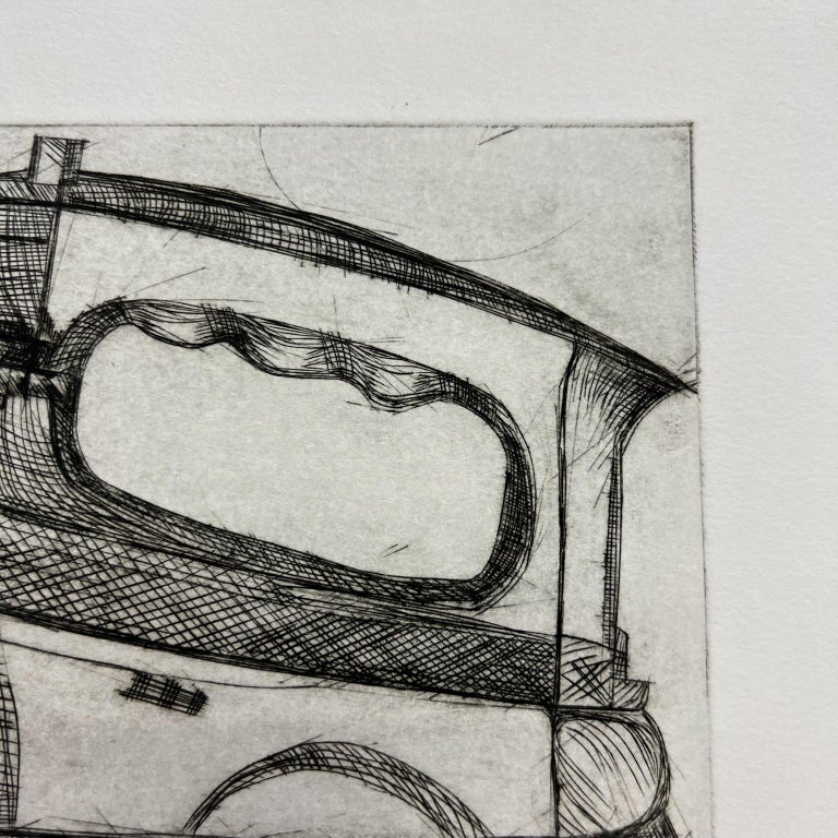 Art by Gina Kail Sept 1998 'Domestic Etch' Iron Sketch 2/15 For Sale at ...