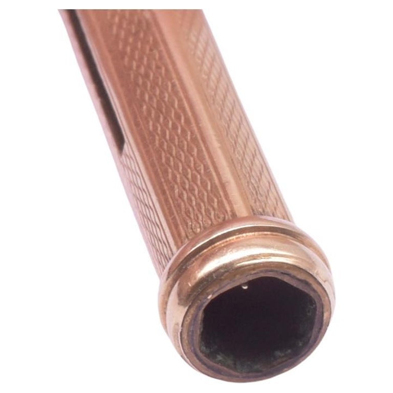 Art Deco 14C propelling Toothpick Pendant For Sale at 1stDibs