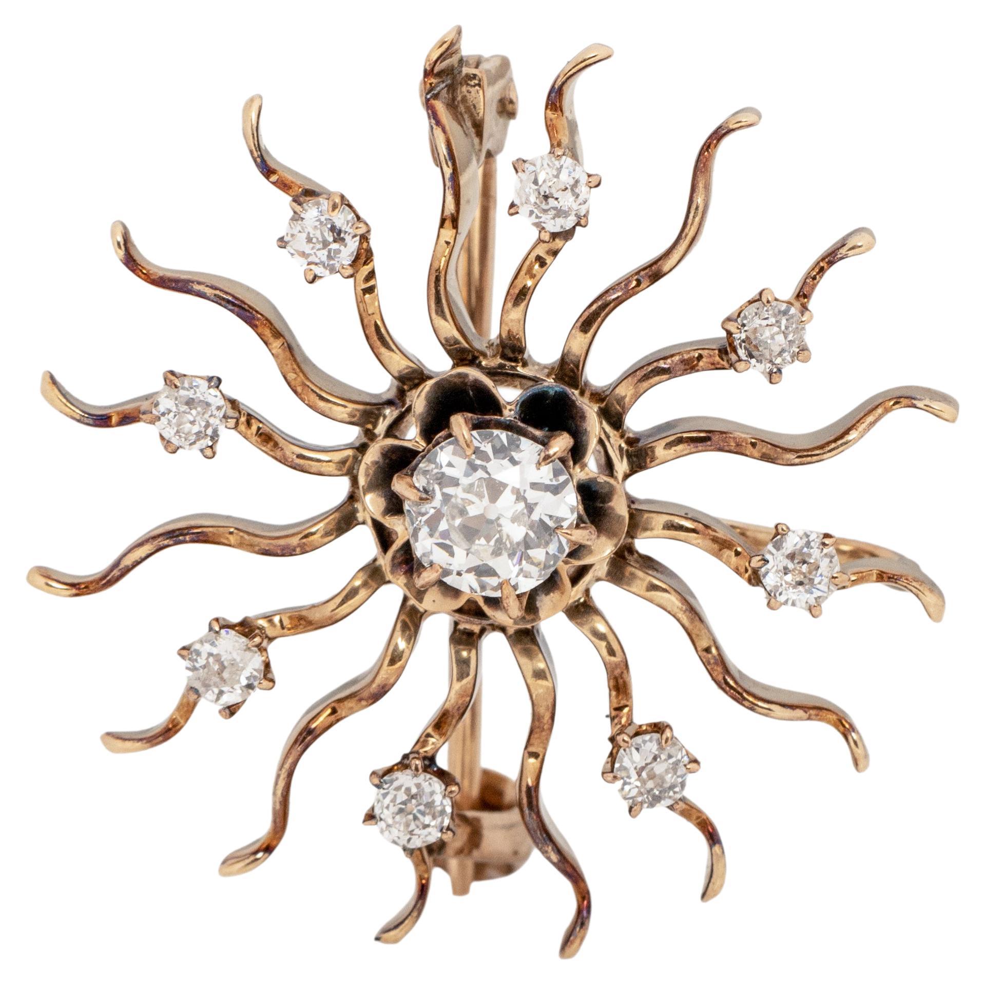 Sorrelli Vintage Pin Crystal Brass-Tone For Sale at 1stDibs | sorrelli ...