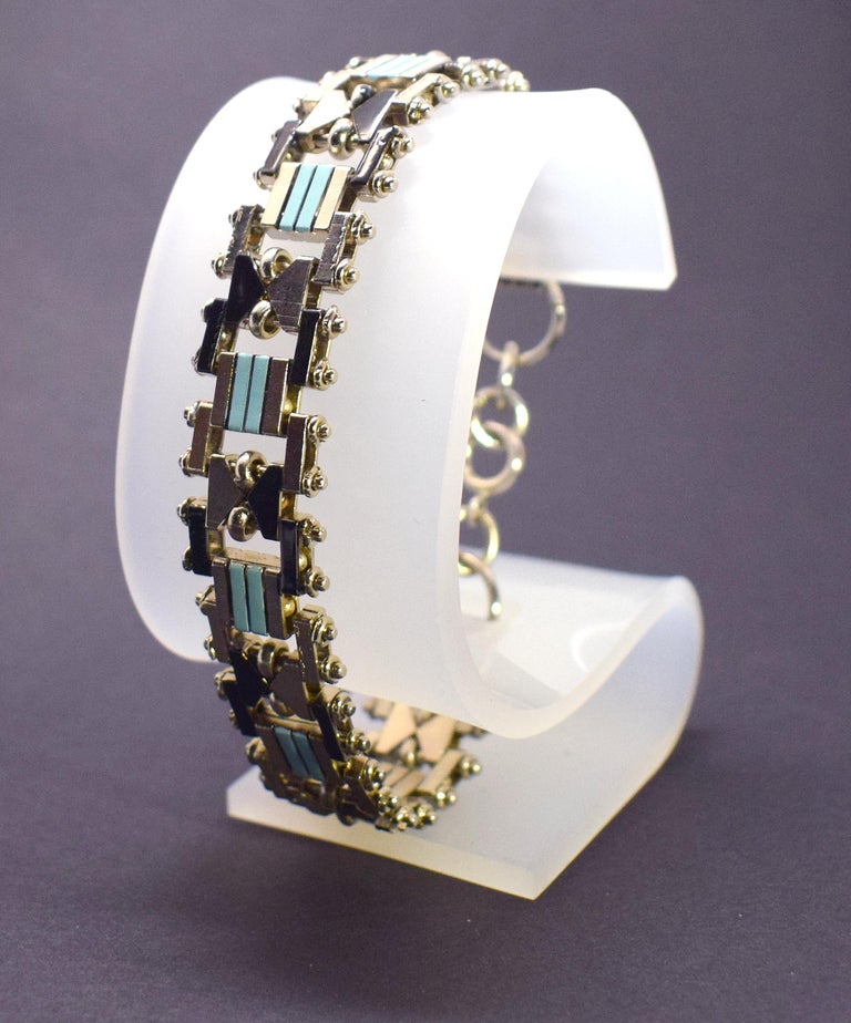Art Deco 1930s Bracelet by Jakob Bengel, Germany at 1stDibs