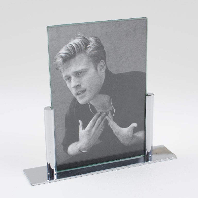 Art Deco 1930s Chrome Picture Frame at 1stDibs