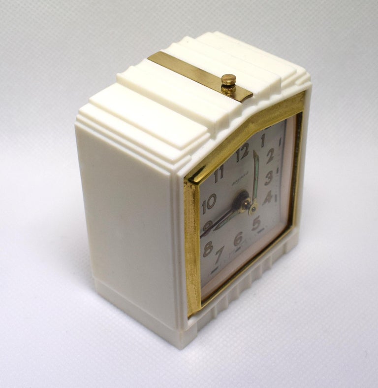 Art Deco 1930s French Bakelite Miniature Alarm Clock at 1stDibs | 1930s ...