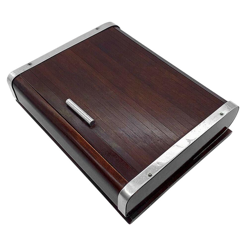 Art Deco 1930s French Streamline Cigar Box at 1stDibs