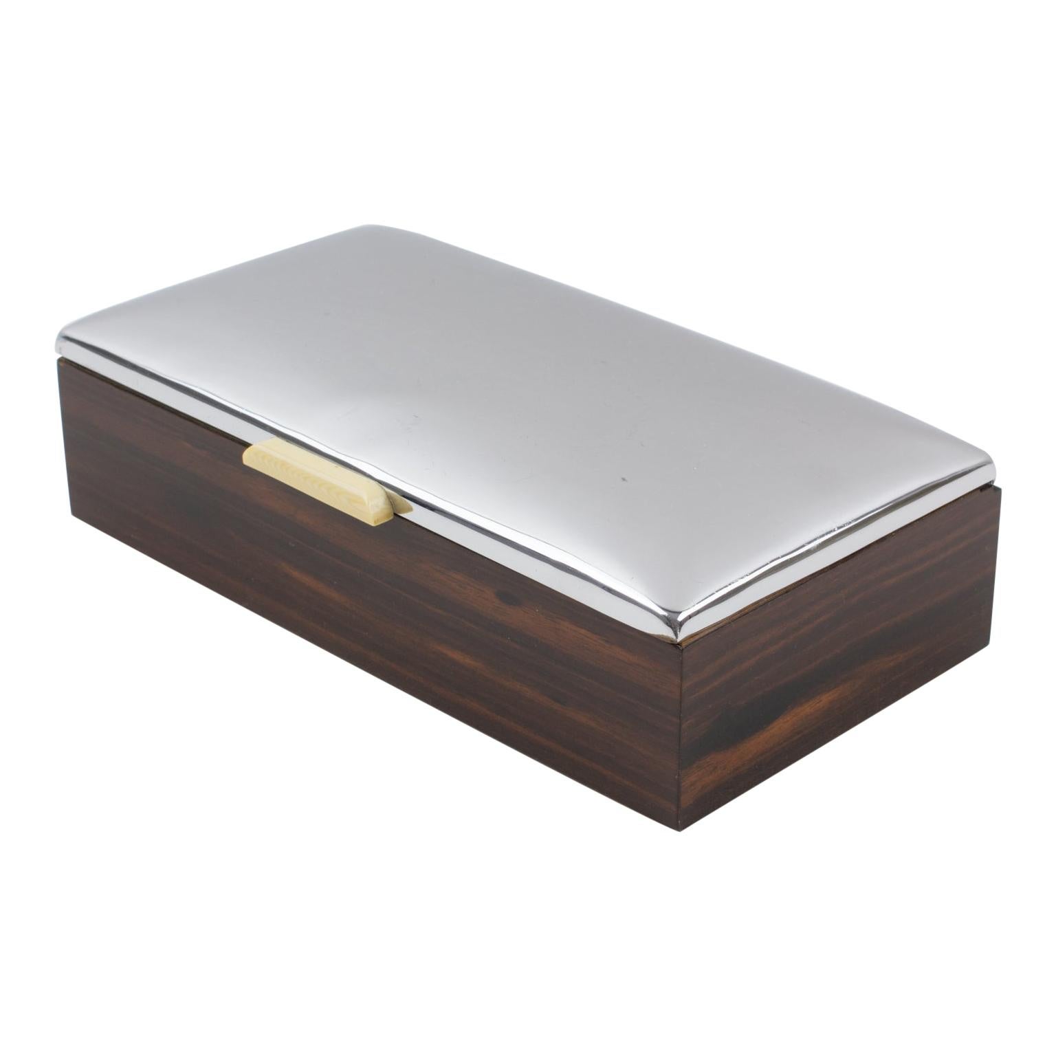 Scandinavian Modern Wood Box For Sale at 1stDibs