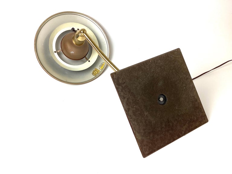 Art Deco 1930s Modern Sight Light Table Lamp For Sale at 1stDibs