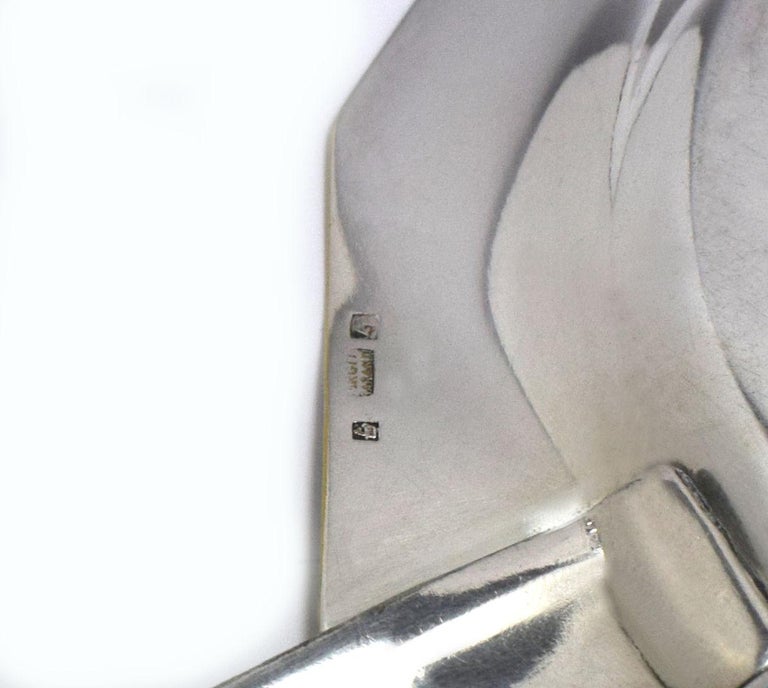 Art Deco 1930s Silver Plated Crumb Set at 1stDibs