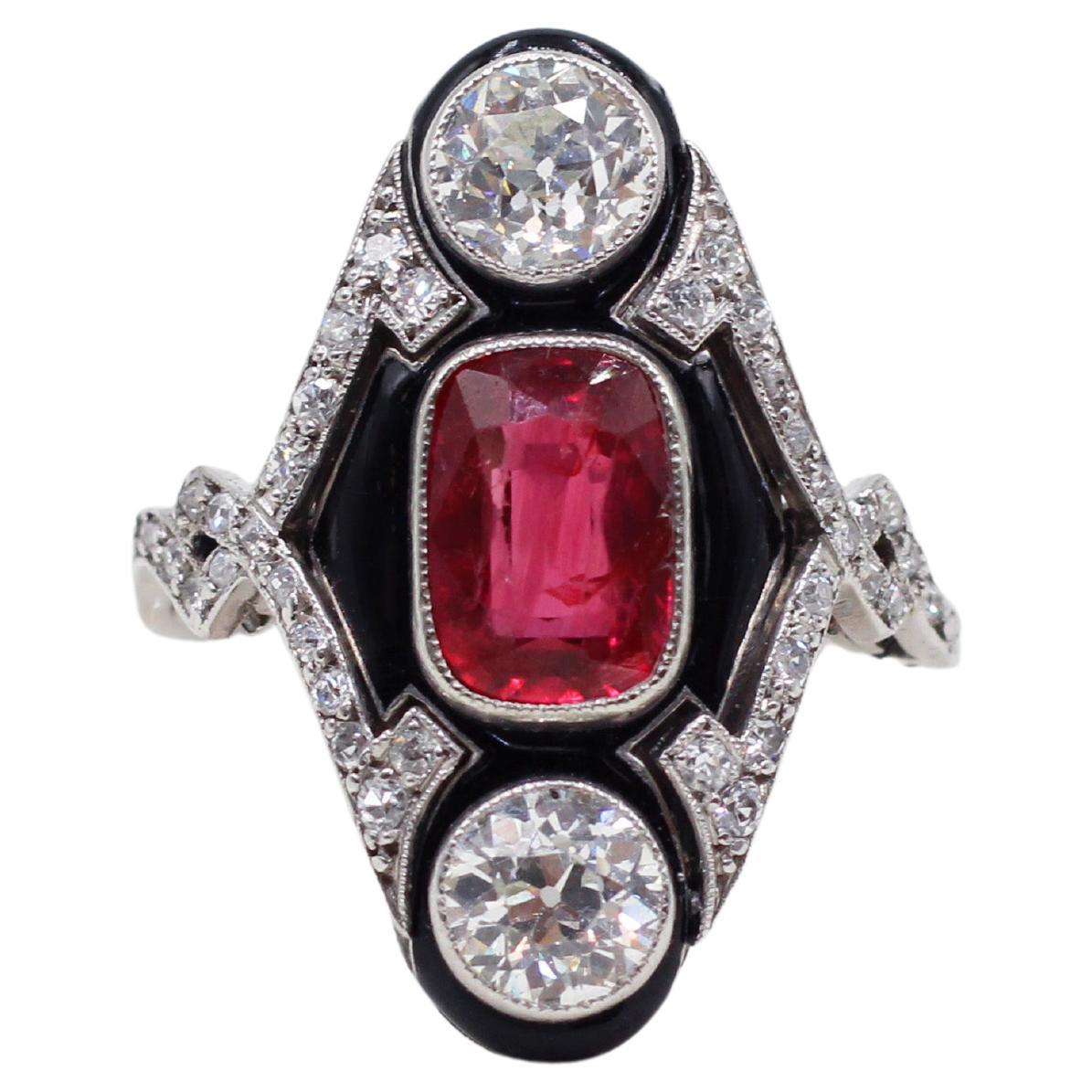 Approximately 2.00 Carat Burma No Heat Star Ruby Cab on Tiffany and Co ...