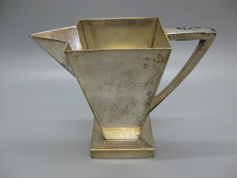 Art Deco 20's Apollo Studio Line Skyscraper Silver Plate Creamer by ...