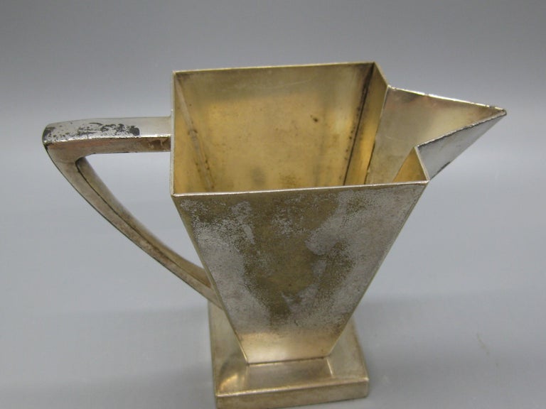 Art Deco 20's Apollo Studio Line Skyscraper Silver Plate Creamer by ...