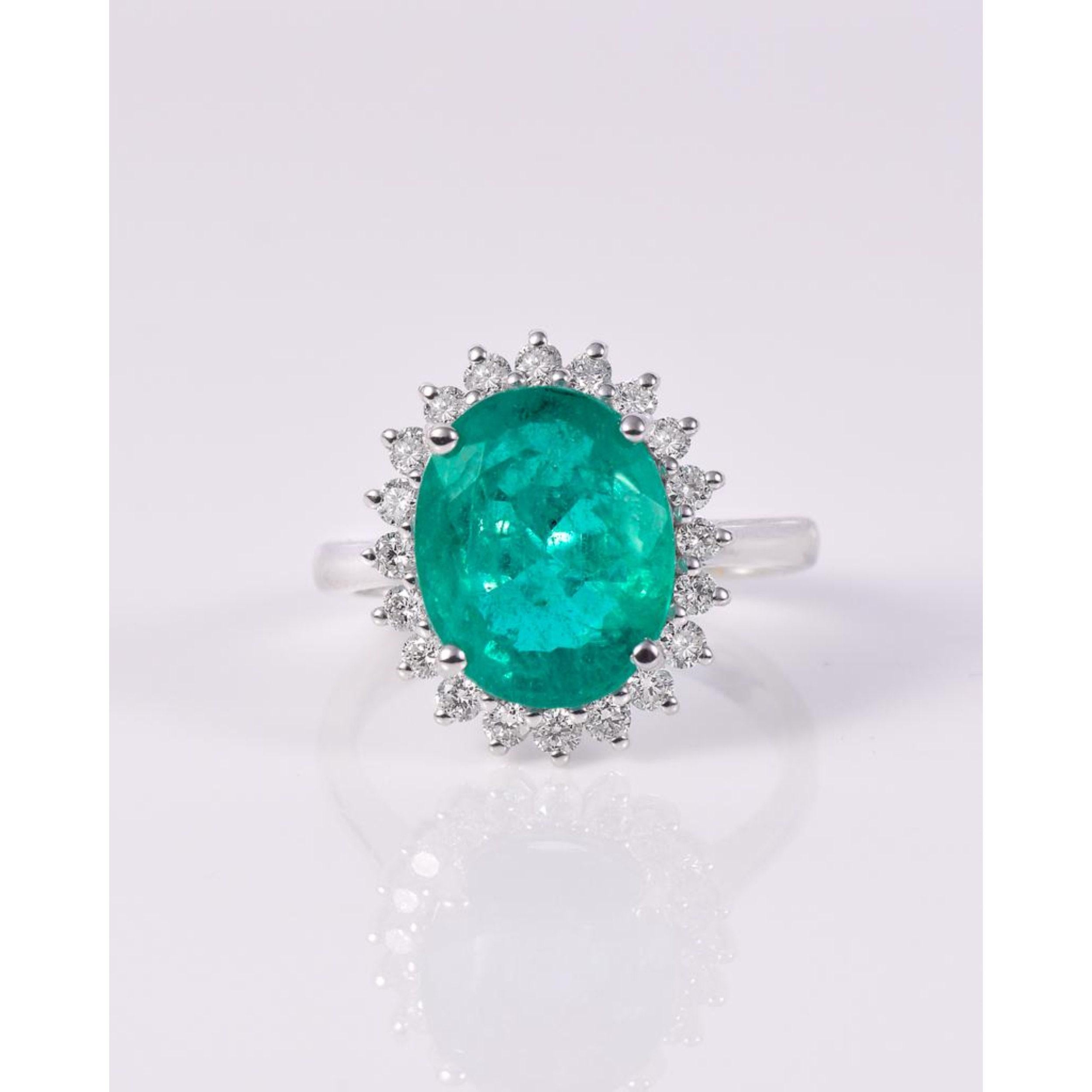 Customizable 2 Carat Halo Ruby Diamond Engagement Ring, Art Deco Ruby ...