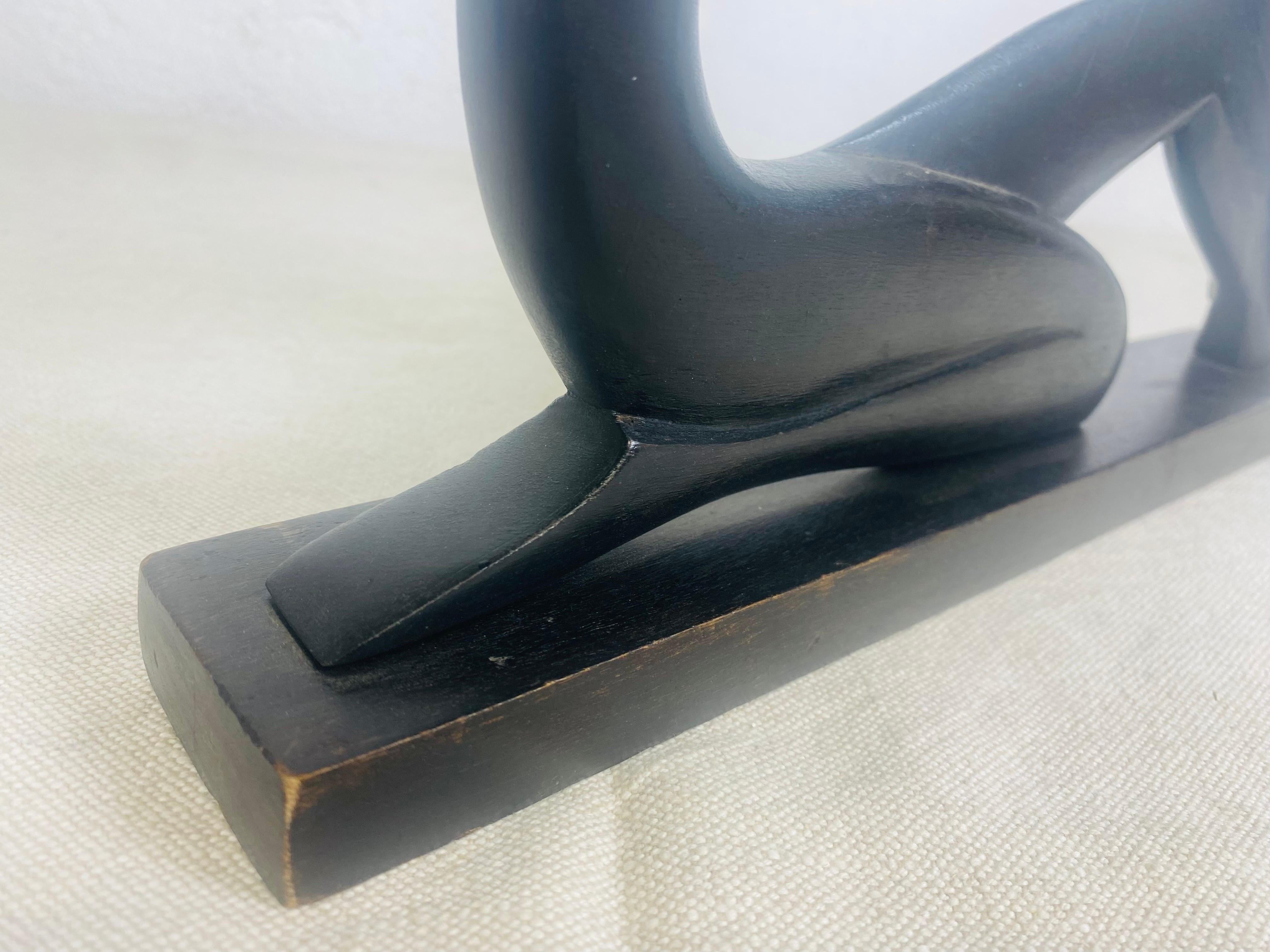 Art Deco Abstract Female Nude Sculpture For Sale at 1stDibs