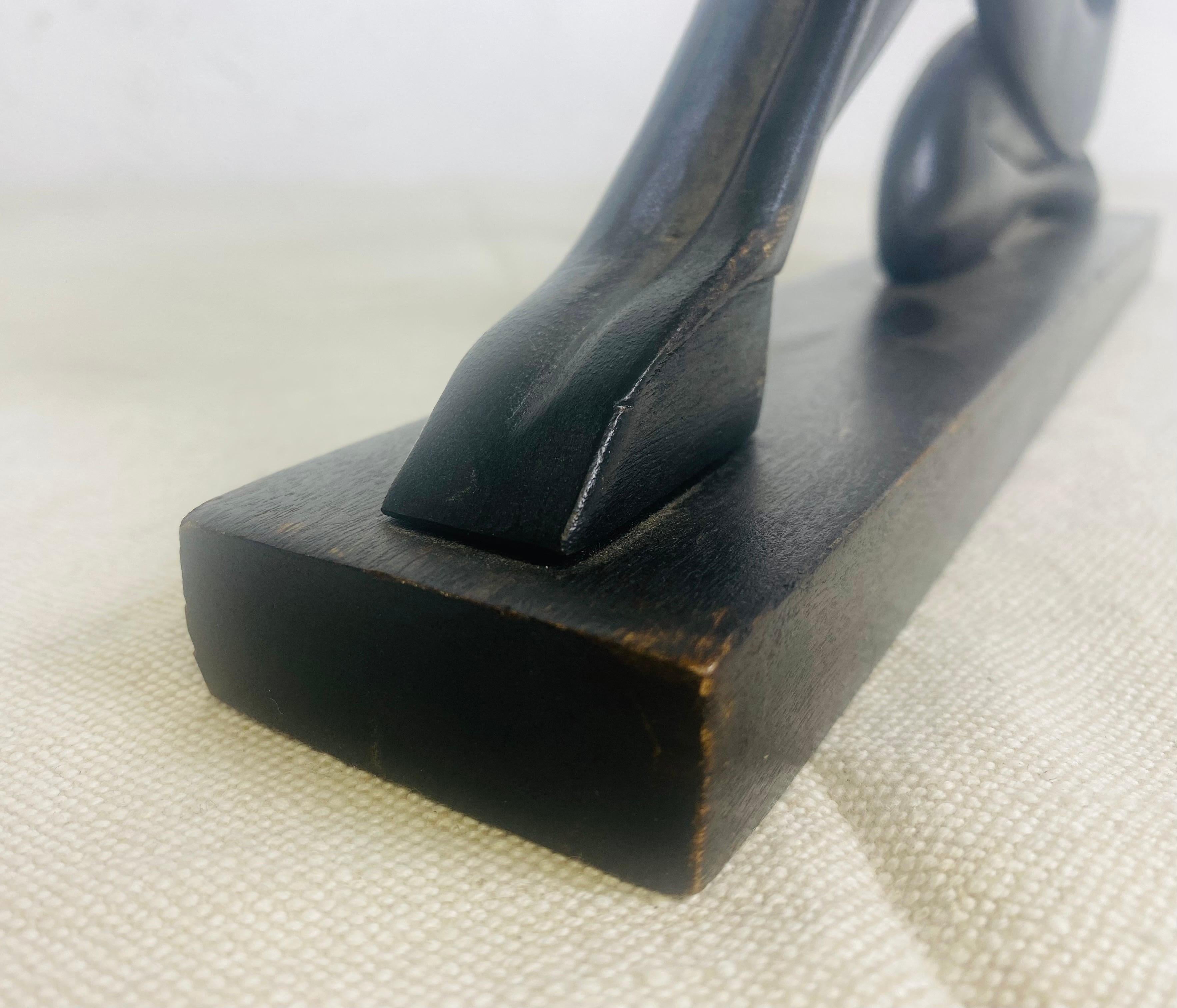 Art Deco Abstract Female Nude Sculpture For Sale at 1stDibs