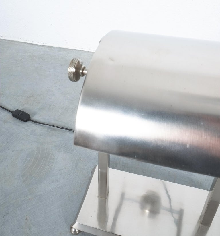 Art Deco Adjustable Counterweight Table Lamp Brass Nickel, France ...