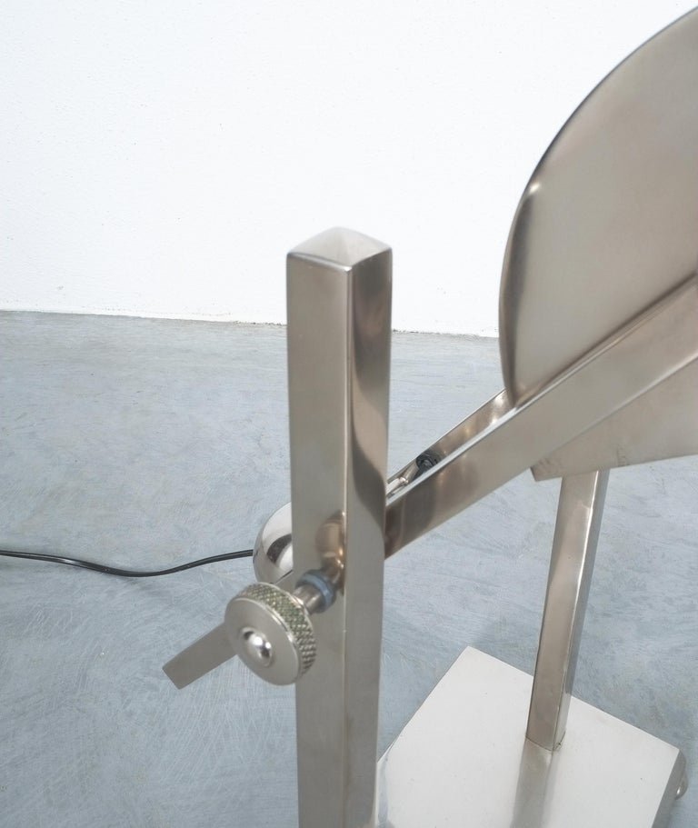 Art Deco Adjustable Counterweight Table Lamp Brass Nickel, France ...