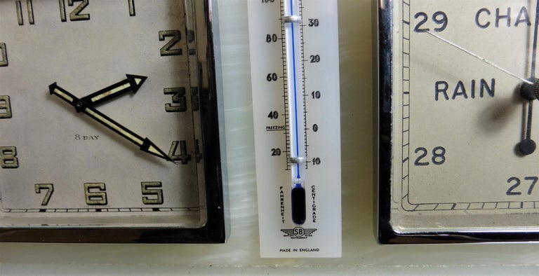 Art Deco Alabaster Compendium Set For Sale at 1stDibs