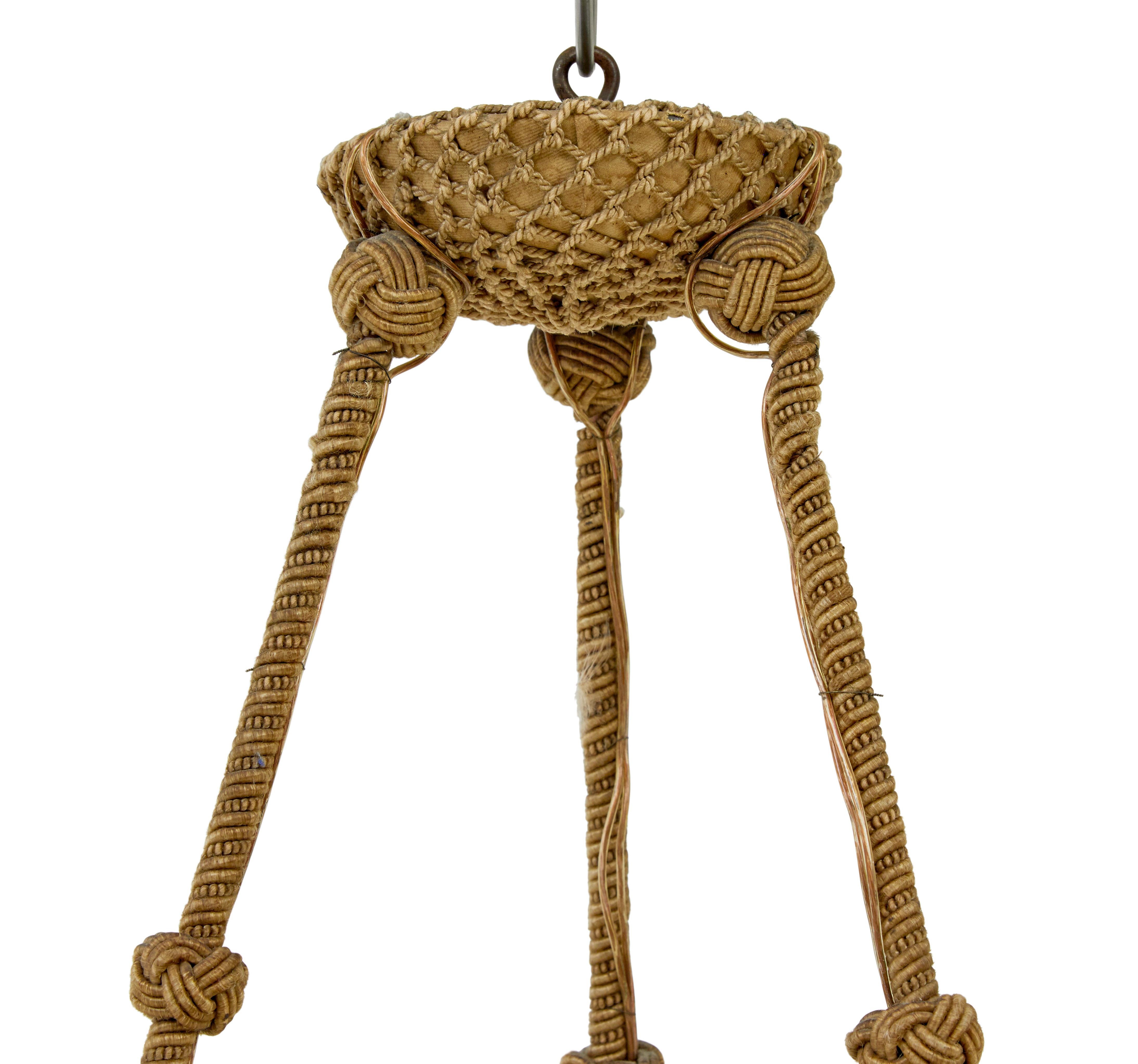 Art deco alabaster hanging ceiling pendant light For Sale at 1stDibs