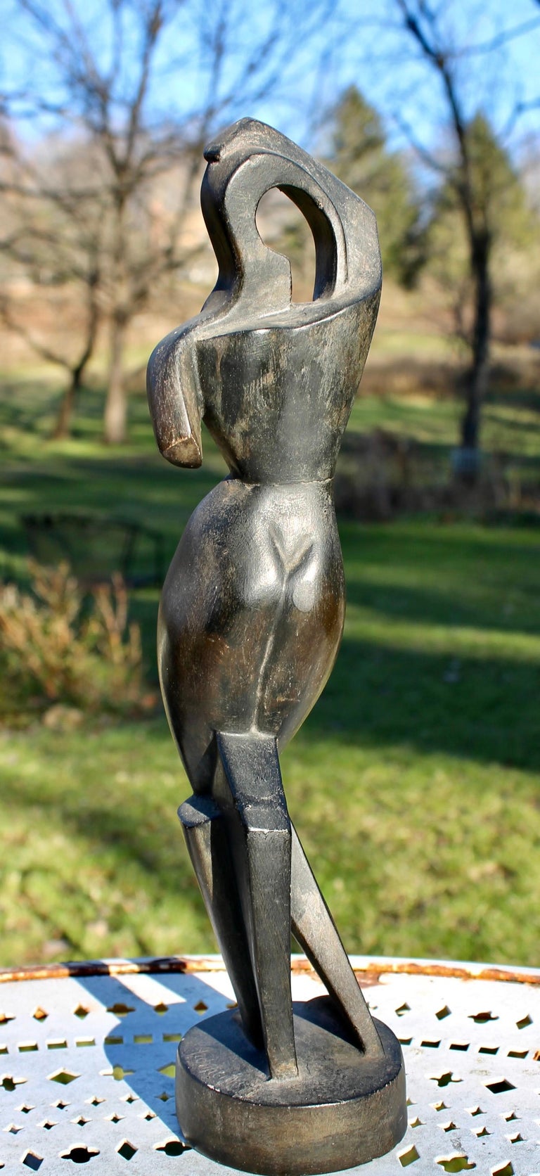 Art Deco Alexander Archipenko 'Woman Combing Her Hair' MOMA ...