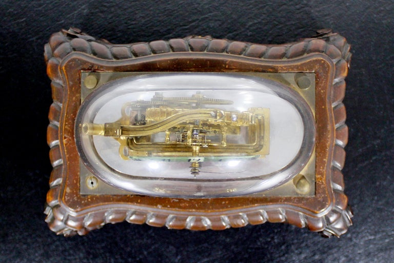 Art Deco Antique Rare Skeleton Death Table Clock 19th Century with ...